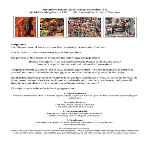 Cultures project 8.26