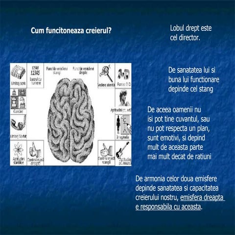 Creierul forma de cunoastere si intelepciune | DOCX