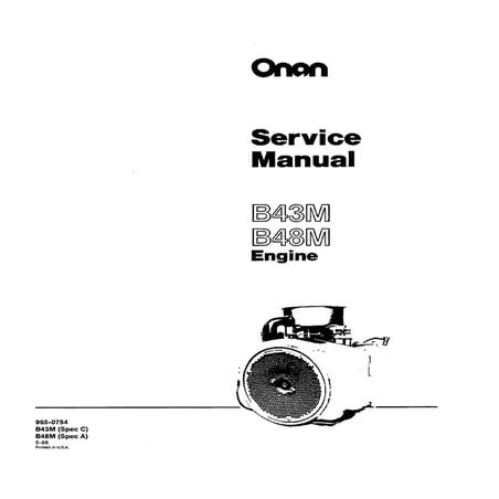 Cummins Onan B48M Engine Service Repair Manual.pdf