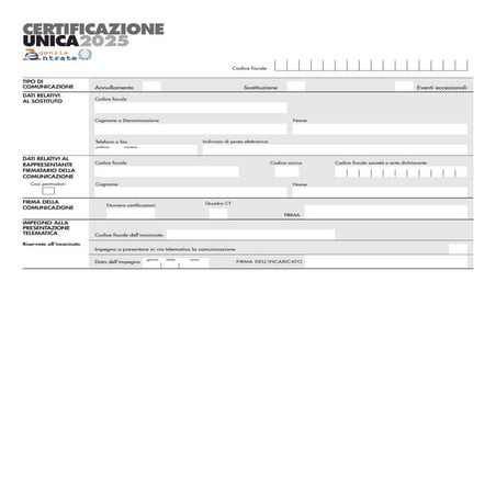 Cud2025: il modulo dell'Inps da scaricare | PDF