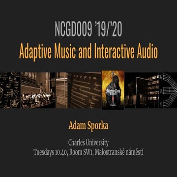 Adaptive Music and Interactive Audio | PPT
