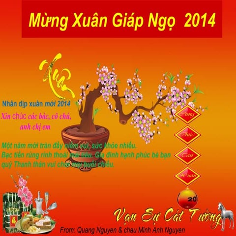 Cung chuc tan xuan 2014 | PPT