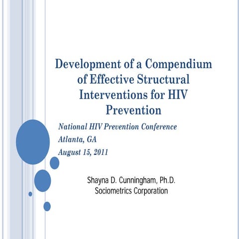 Community HIV Program Indicators | PPTX