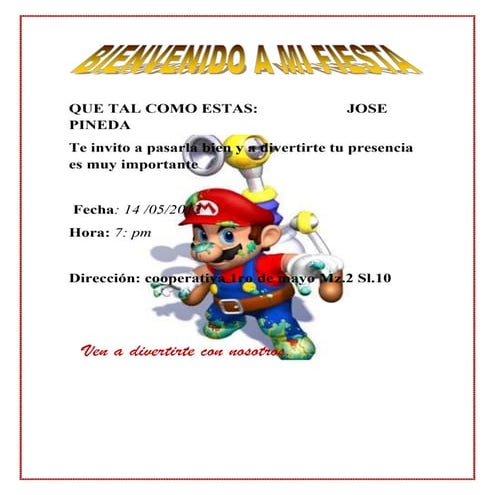 Ejercicio de cohesión y coherencia | DOCX