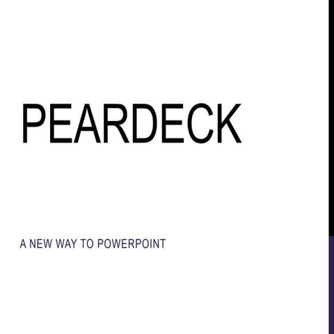 Pear Deck | PPT
