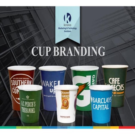 Cup branding in Mumbai India | PPTX