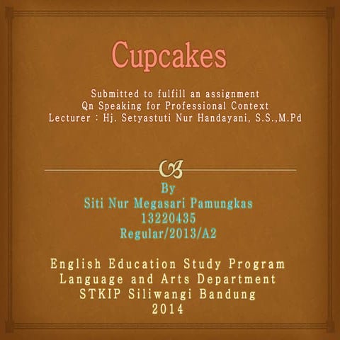 Cupcakes | PPTX