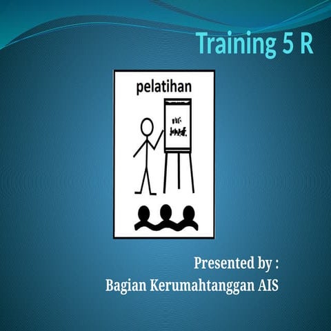 Training pemahaman tentang 5R untuk staf | PPTX
