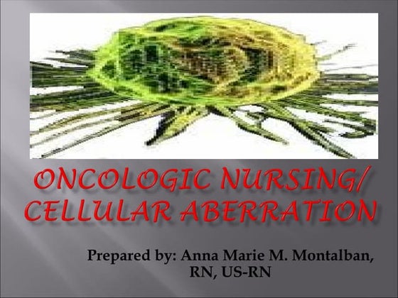 Pathophysiology of cancer | PPTX | Cancer | Diseases and Conditions