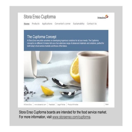 Stora Enso Cupforma | PDF