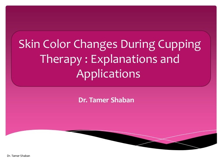 Skin Color Changes During Cupping Therapy : Explanations and Applicat…