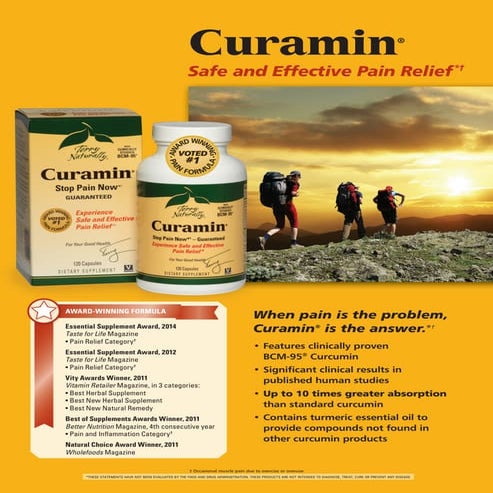 Curamin - Safe and Effective Pain Relief | PDF