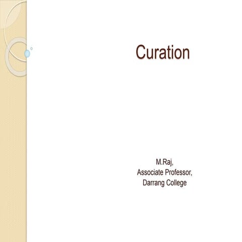 Curation | PPTX