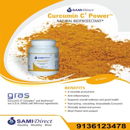 Curcumin c3 power | PDF