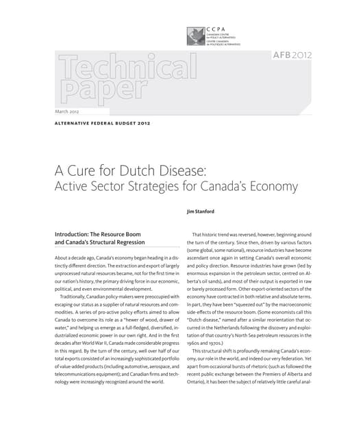 Dutch disease article | PDF