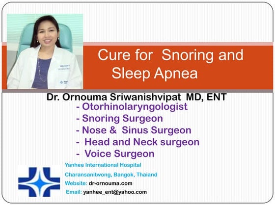 Snoring | ODP | Ear, Nose and Throat Conditions | Diseases and Conditions