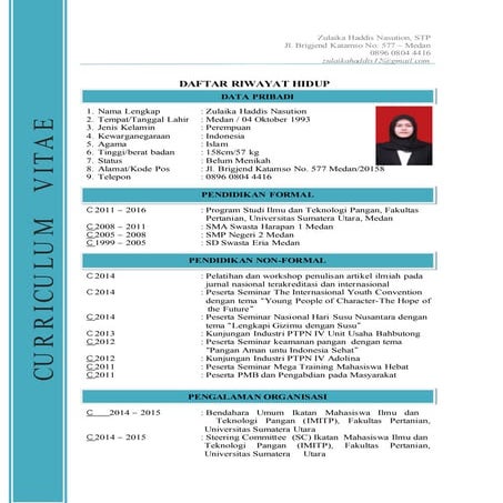 Curiculum vitae (cv) | PDF