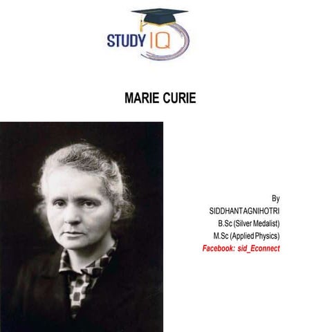 Marie curie | PPT