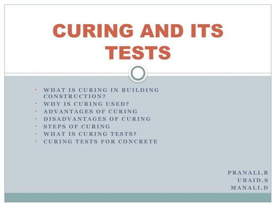 Concrete cube casting and Testing. | PPTX