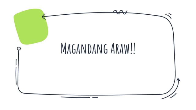 Ang mabuting pakikipag ugnayan ng aking pamilya sa ibang pamilya | PPTX