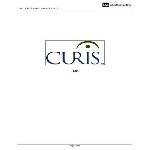 Curis, snapshot November 2016 | PDF | Cancer | Diseases and Conditions