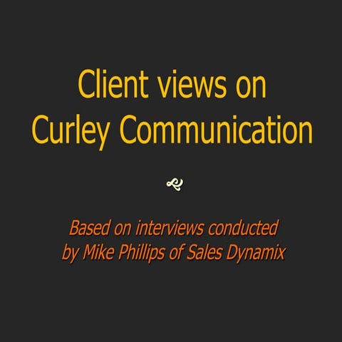 Anne Curley presentations