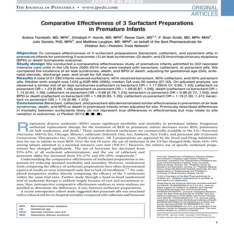 Curosurf x3 2103 | PDF