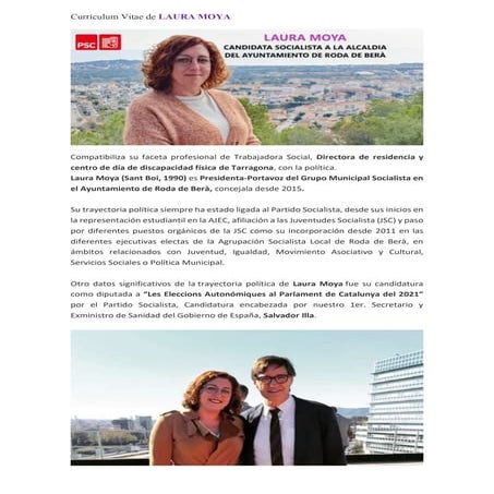 Currículum LAURA MOYA | DOCX