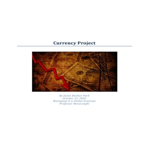 Currency Project | PDF