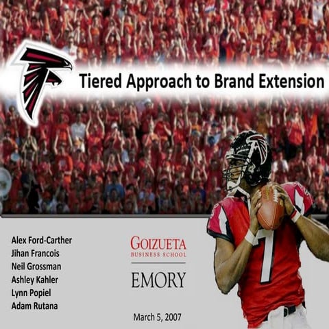 Sports MGT, Atlanta Falcons - Deliverables | PPT