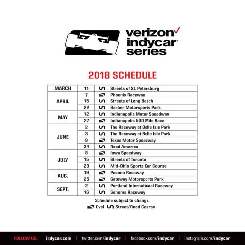 Current schedule | PDF