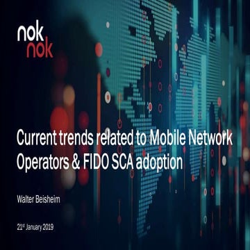 Current Trends Related to Mobile Network Operators & FIDO SCA Adoption ...