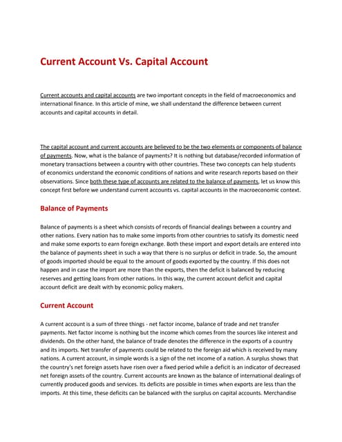 BALANCE OF PAYMENT | PPTX