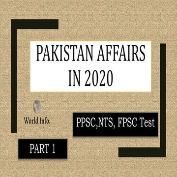 Current affairs 2020 | PPTX