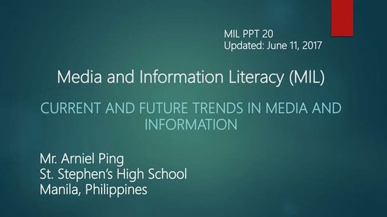 3D environment | PPT