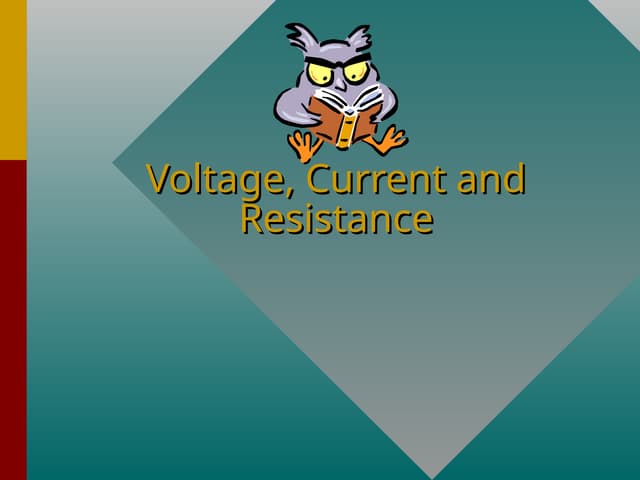 Physics investigatory project on Ohm's Law | PPTX