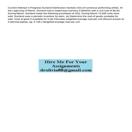 Current Attempt in Progress Sunland Distribution markets CDs.pdf