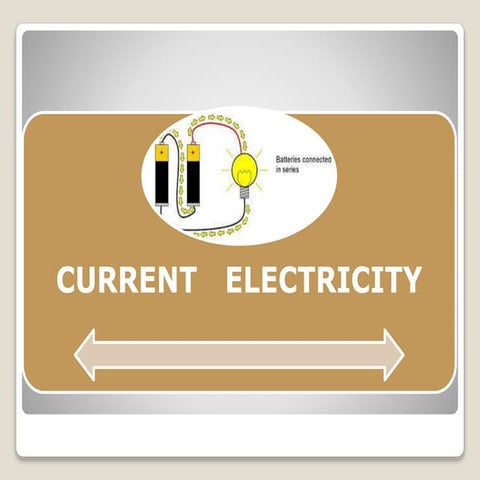 Current electricity | PPT