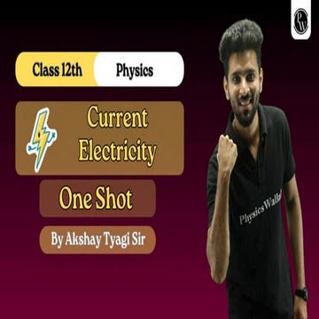 Current Electricity - Classss Notes.pptx