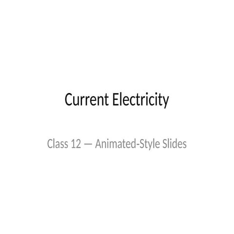 current_electricity_presentation.pptx on | PPTX