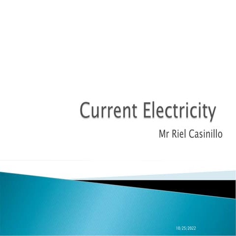 Current Electricity PRESENTATION.ppt