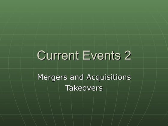 Current events ppt | PPTX