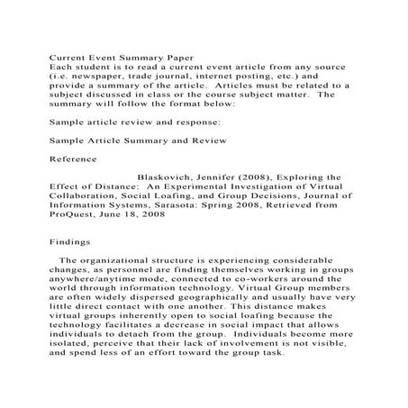 Current Event Summary Paper (2)Each student is to read a current e.docx