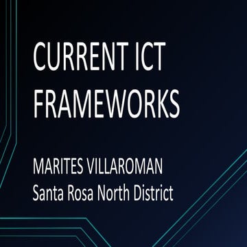 CURRENT ICT FRAMEWORKS.pptx