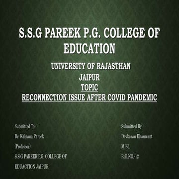 Current educational issue | PPT