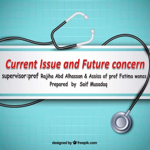 Current issues | PPTX