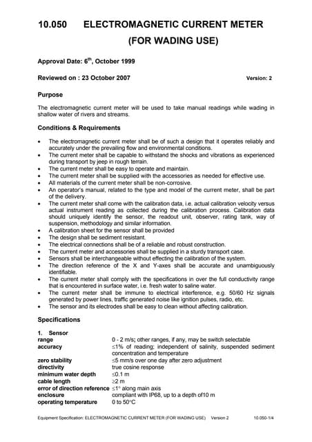 Ectest11 serAnalytical – Eutech Instrumentsies | PDF