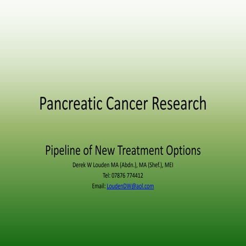 Pancreatic Cancer | PPT
