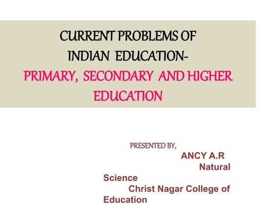 wastage and stagnation of education pptx | PPTX | Education