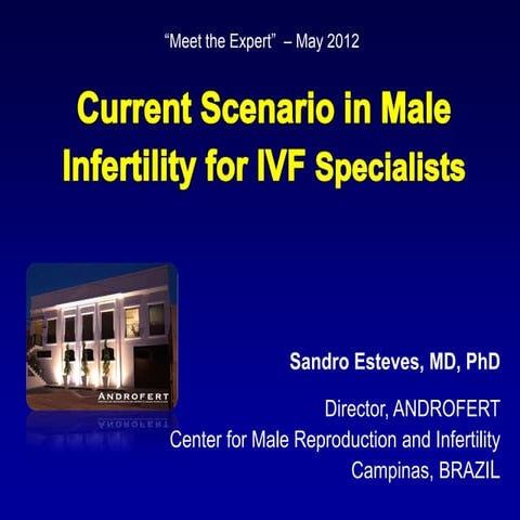 Management of Male Infertility | PDF